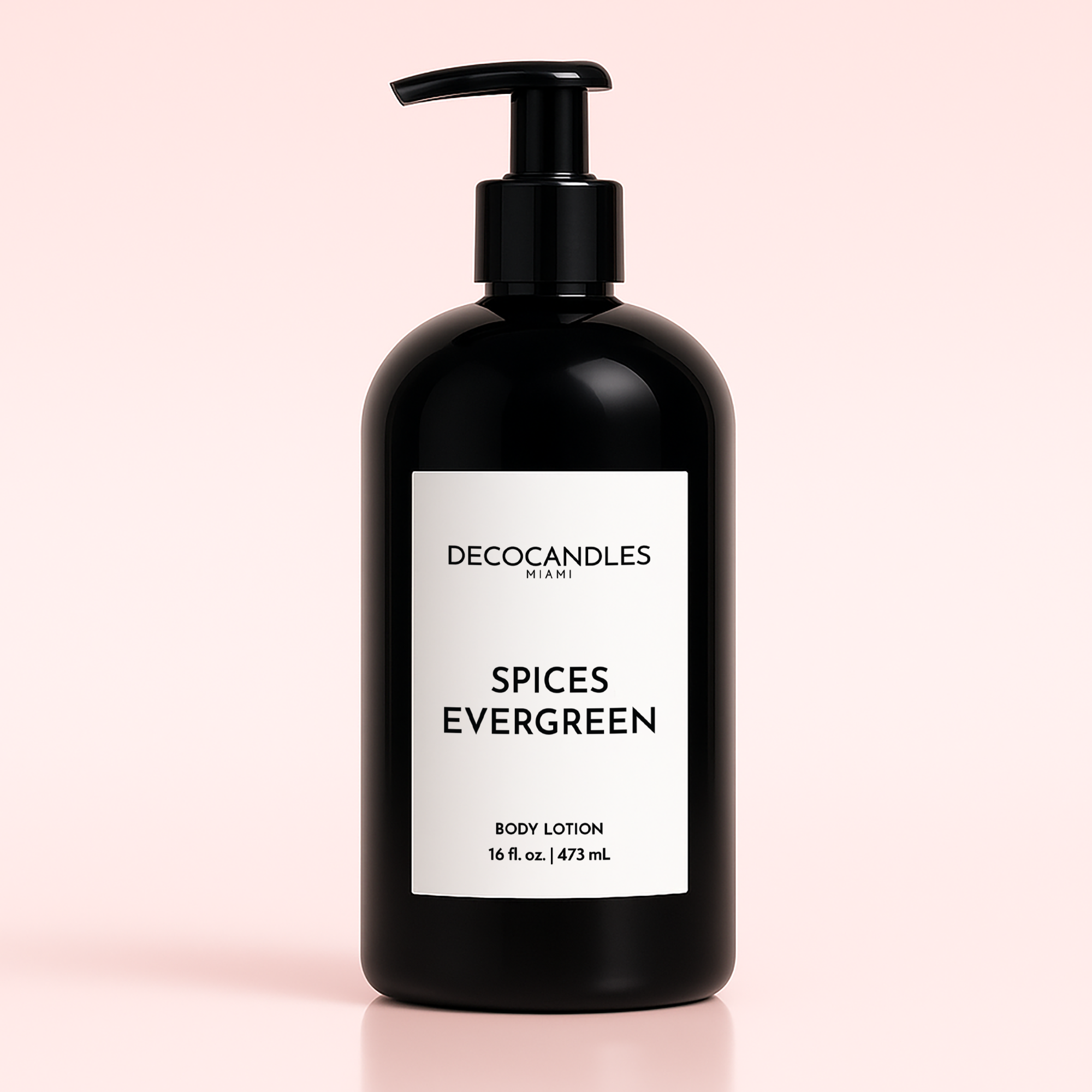 Spices & Evergreen | Moisturizing Body Lotion | 16 FL. Oz. – DECOCANDLES